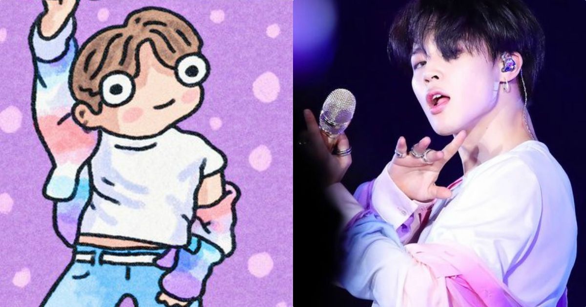 A British Cartoonist Drew A Comic Strip About BTS Jimin And It Will ...