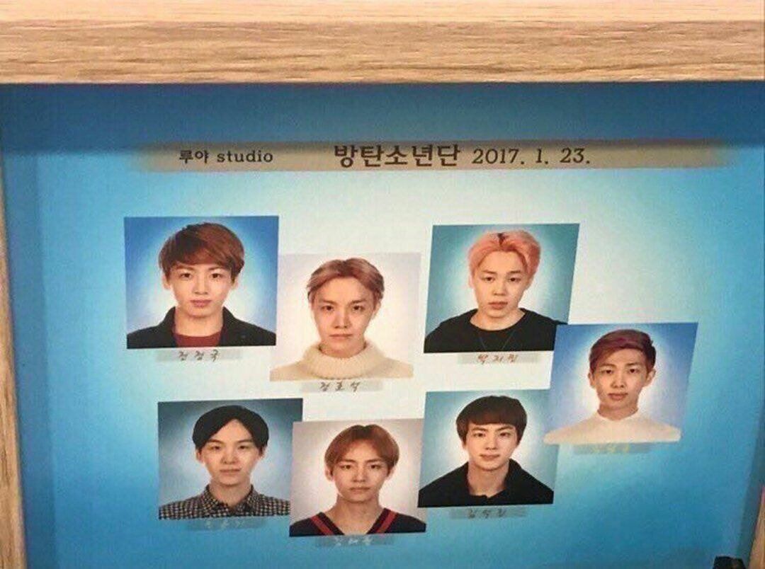 BTS's Passport Photos From 2017 Has ARMYs In Tears From Laughing - Koreaboo