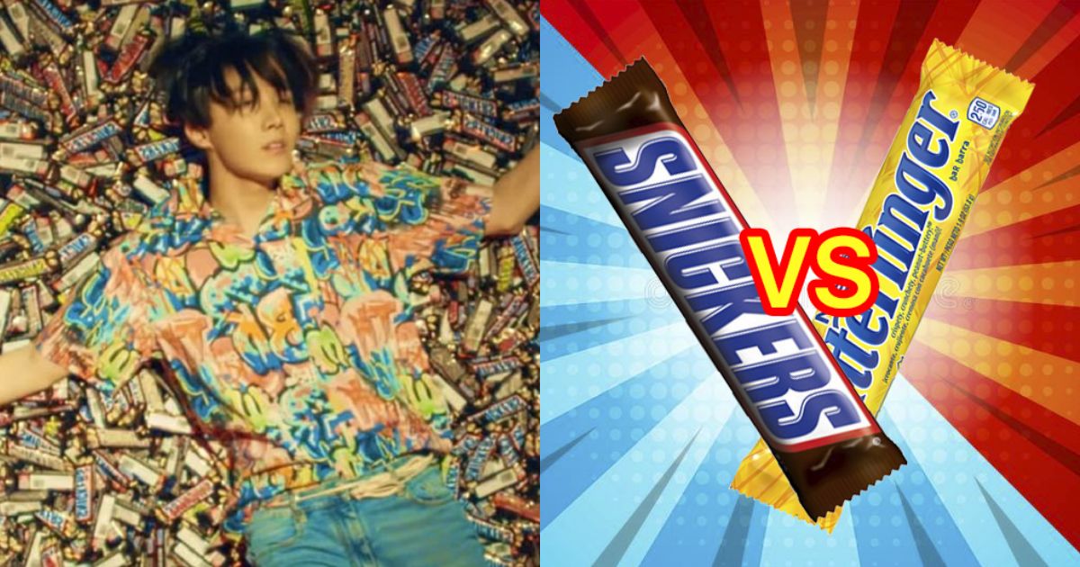 Snickers and Butterfinger Fight Over BTS In Twitter Thread