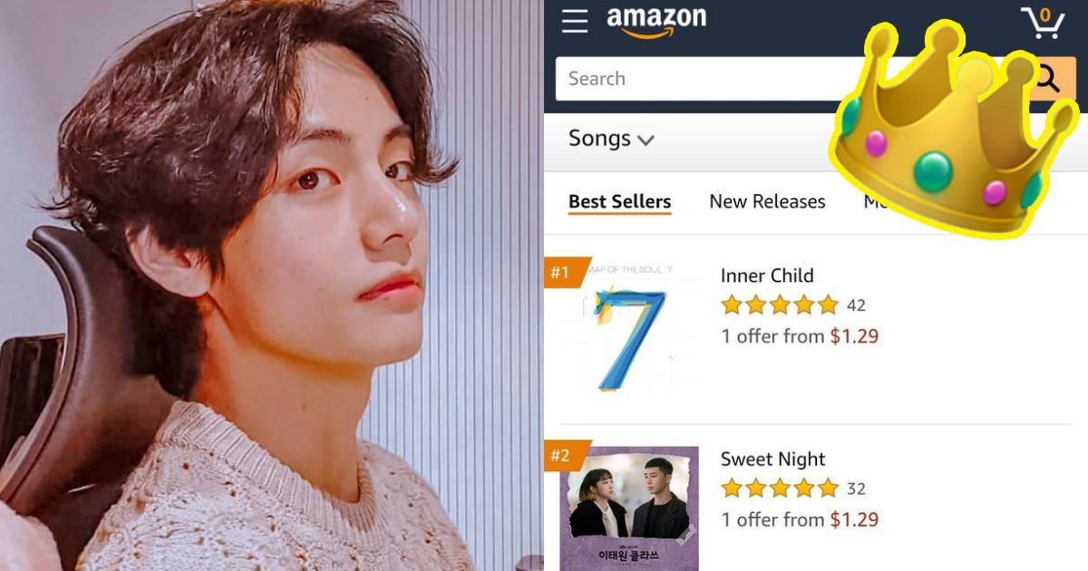 Btss V Makes History As The First Korean Solo Artist To Rank 1st 2nd