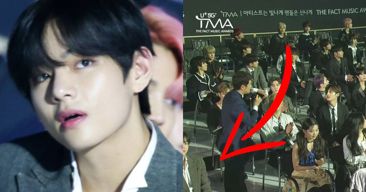 BTS's V Was The Only One To Notice This During "THE FACT MUSIC AWARDS"