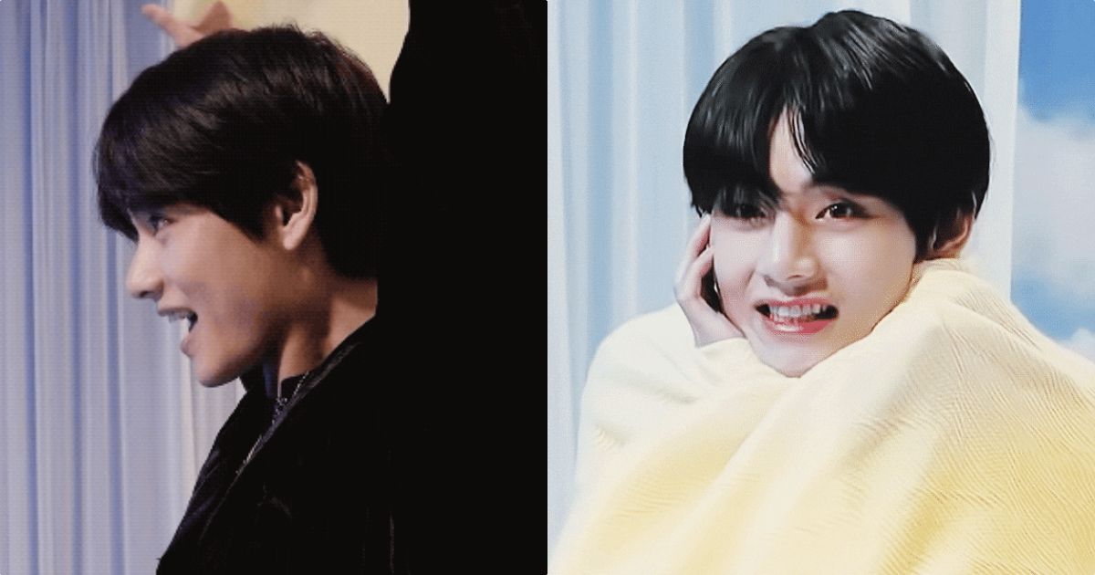 BTS's V Wrapped In A Lemon Yellow Blanket Is Your Daily Dose Of Vitamin ...