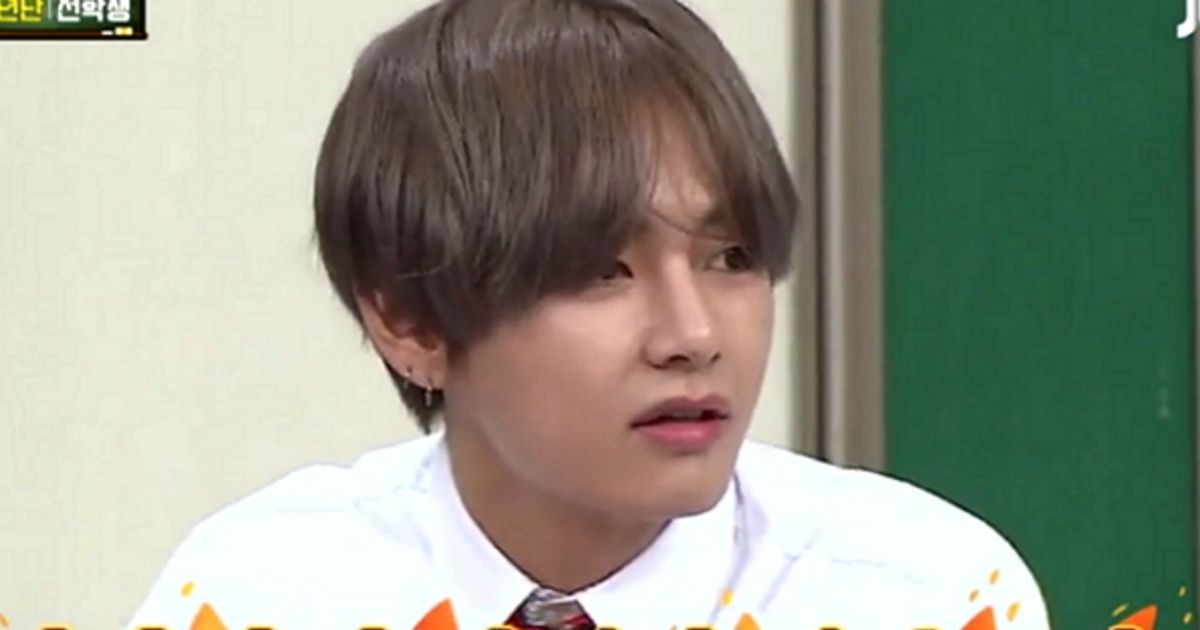 Here's A Throwback To BTS's V Doing A Scene From His Favorite Movie And ...
