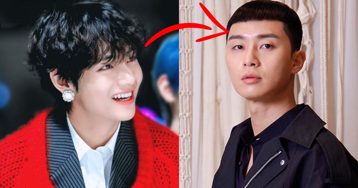 BTS's V May Have Just Thrown The Cutest Shade At Park Seo Joon' Hairstyle