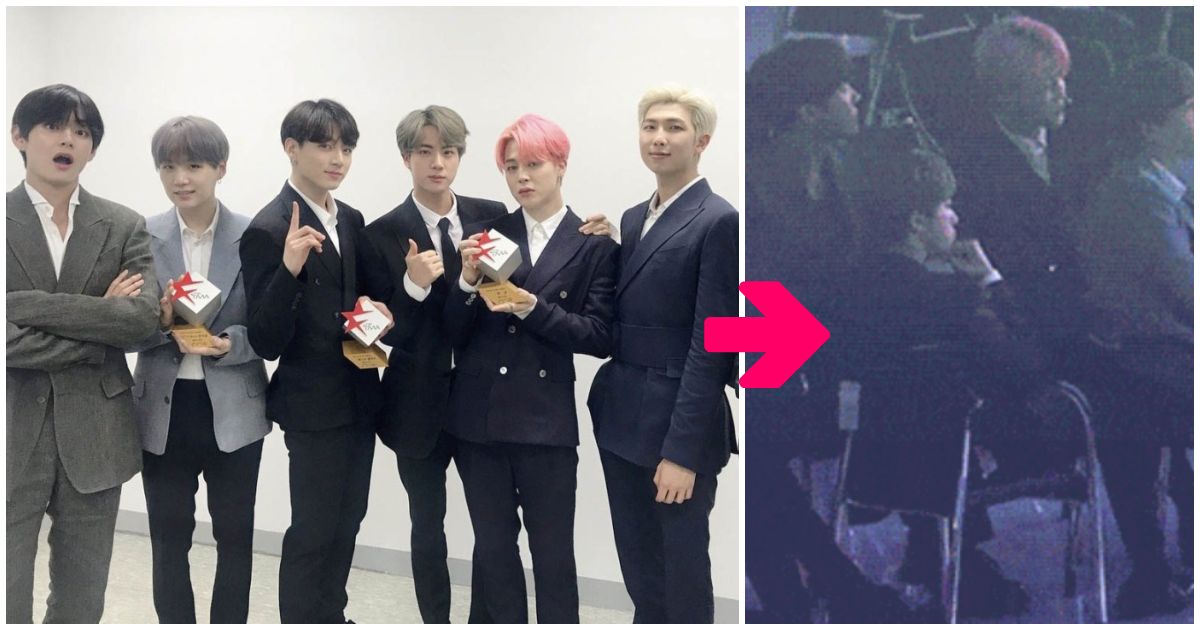 BTS Shocks With Their Subconscious Synchronization When Adjusting Their ...