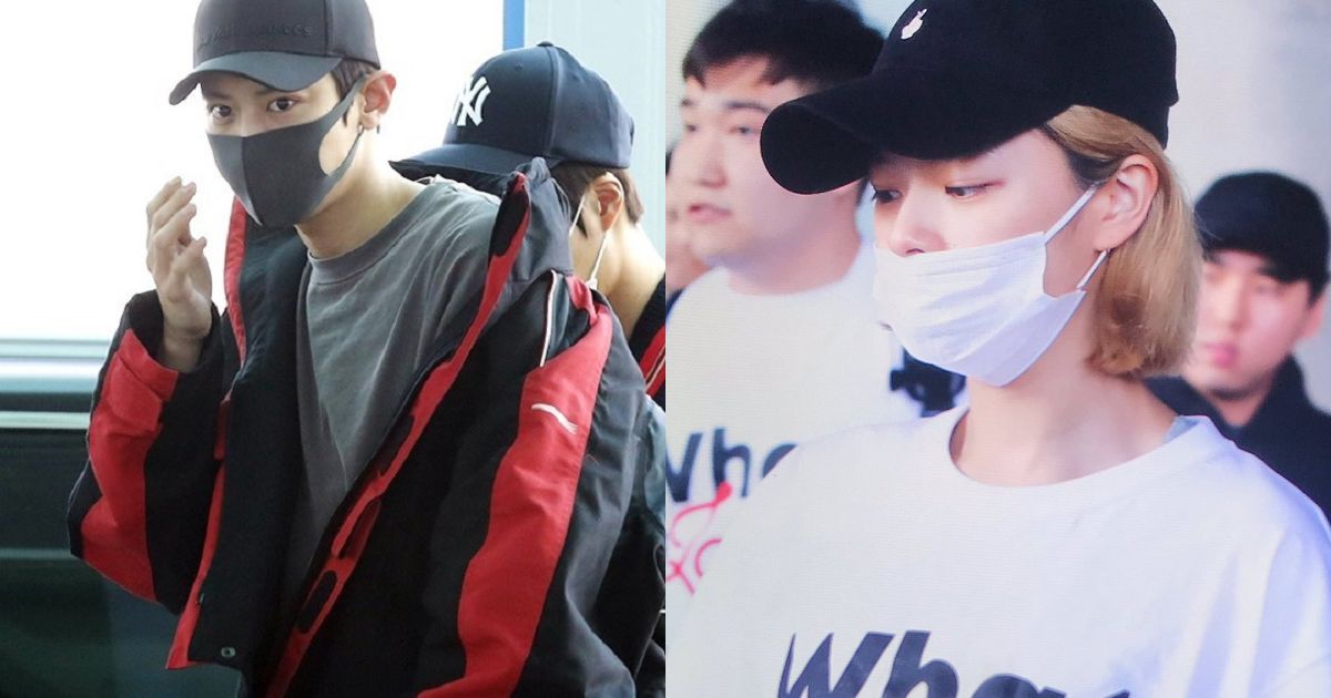 10+ Idols Seen Protecting Themselves From Current Poisonous Air In ...