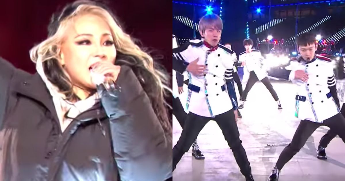Footage Of EXO And CL Rehearsing For Olympics Closing Ceremony