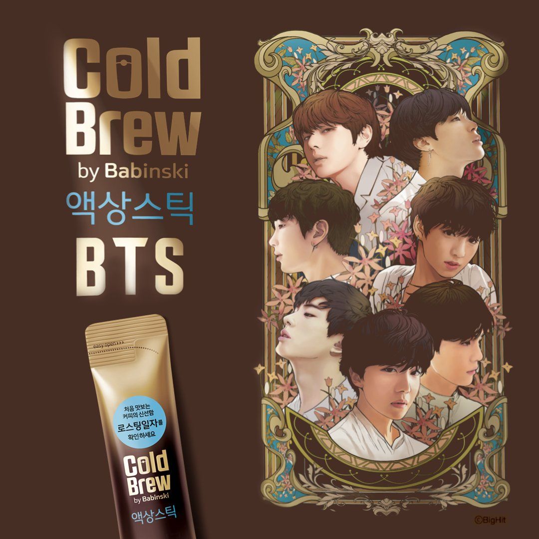 BTS's Specially Packaged "Cold Brew By Babinski" Gives Sneak Peek At ...