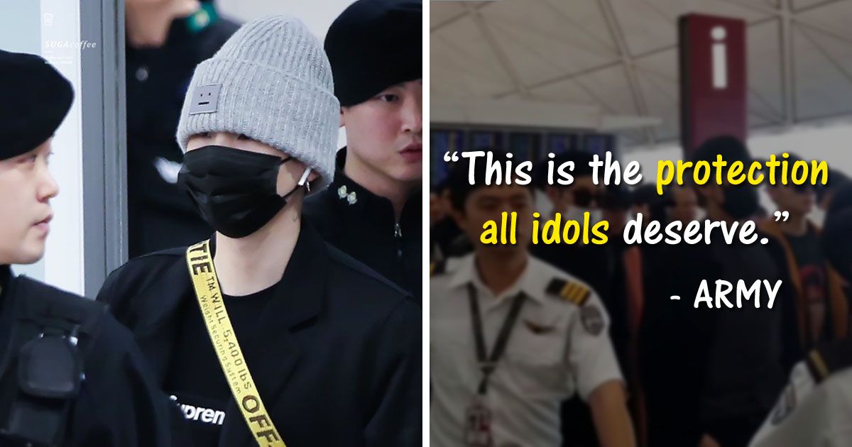 ARMYs Are Praising This "Legendary" Security Team For Protecting BTS