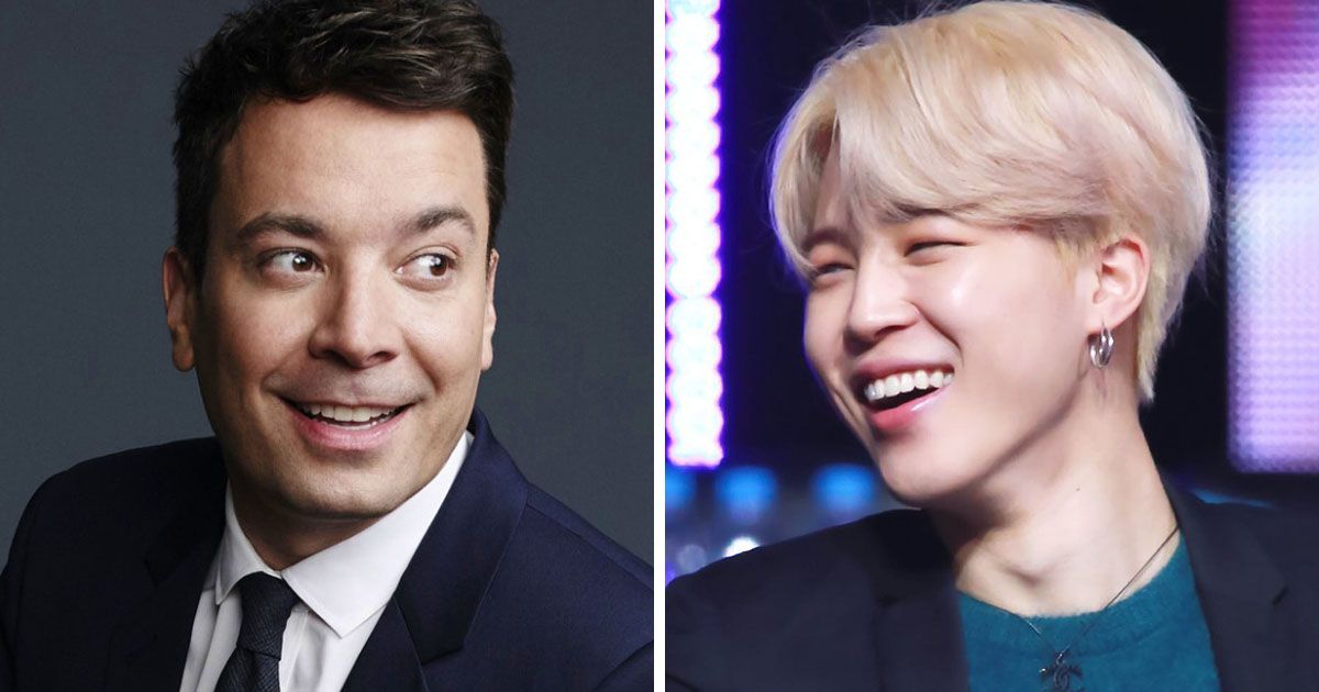 BTS Fanboy Jimmy Fallon Added A BTS Easter Egg To His Set