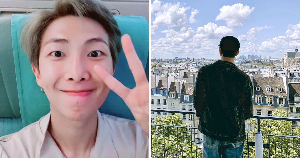 Here's What BTS's RM Is Doing On Vacation, So Far