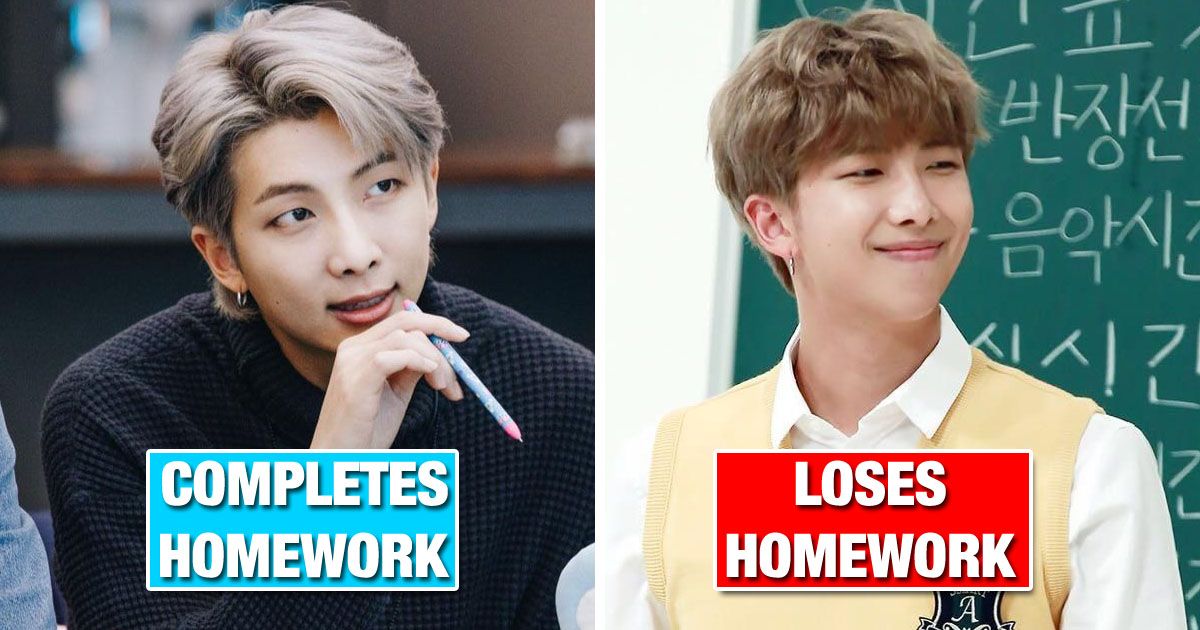 10 Reasons Why BTS's RM Would Be The Best Classmate...And Also The Worst
