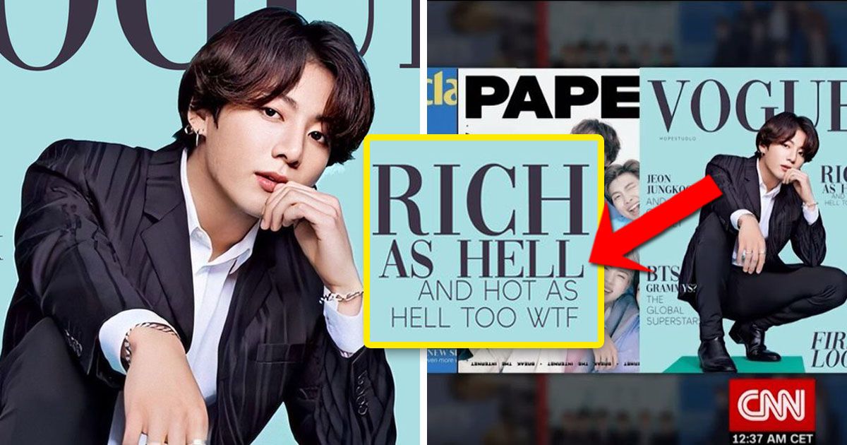CNN Accidentally Used Fan-Made BTS Magazine Covers For A News Story
