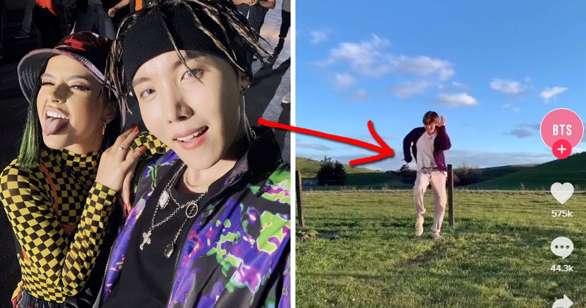 J-Hope Kicks Off "Chicken Noodle Soup Challenge" With His Members