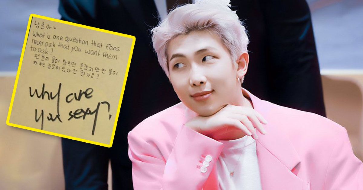9 Random BTS Facts RM Revealed At Fan Signs