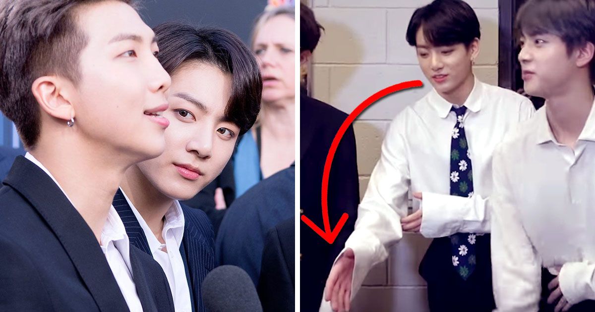 Jungkook Is Coming For RM's "Rejected Handshake King" Title
