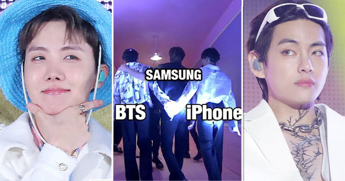 BTS's V Is Staying Loyal To Samsung, But J-Hope? Not So Much - Koreaboo