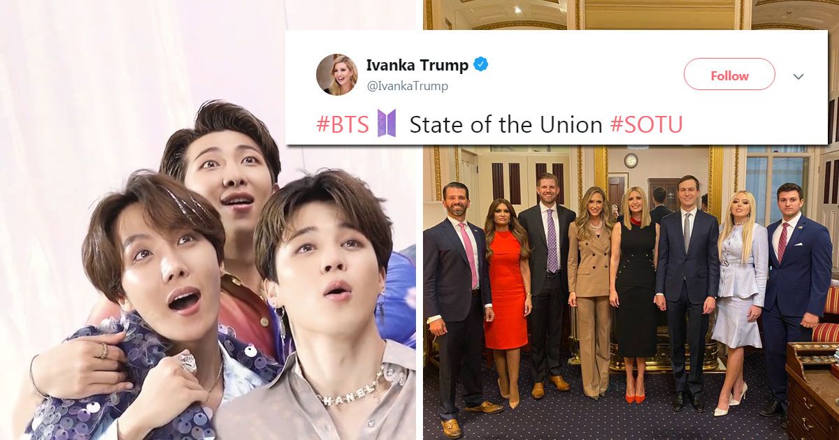 Ivanka Trump Accidentally Summoned ARMY With The BTS Hashtag - Koreaboo