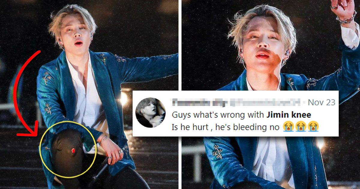 BTS's Jimin Injured His Knee While Performing, But He Handled It Like A ...