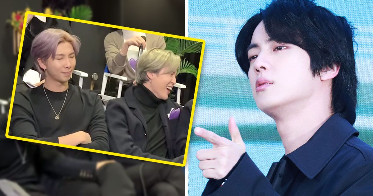 BTS Wasn't Ready For Jin's Ridiculous Answer To A Serious Question