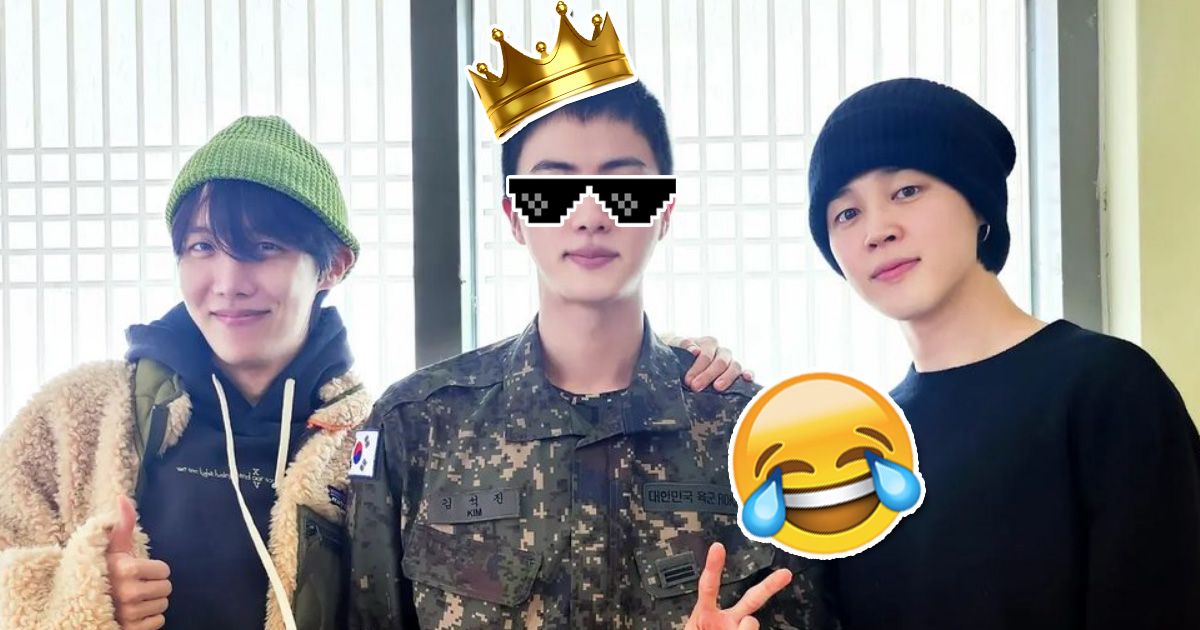 Jin Is Turning BTS's Military Life Into One Big "Jin Hit" Joke - Koreaboo