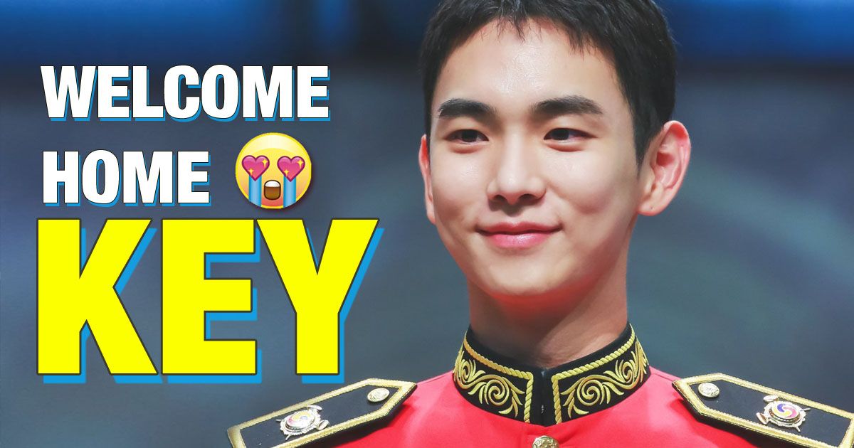 SHINee Fans Celebrate Key's Discharge From The Military