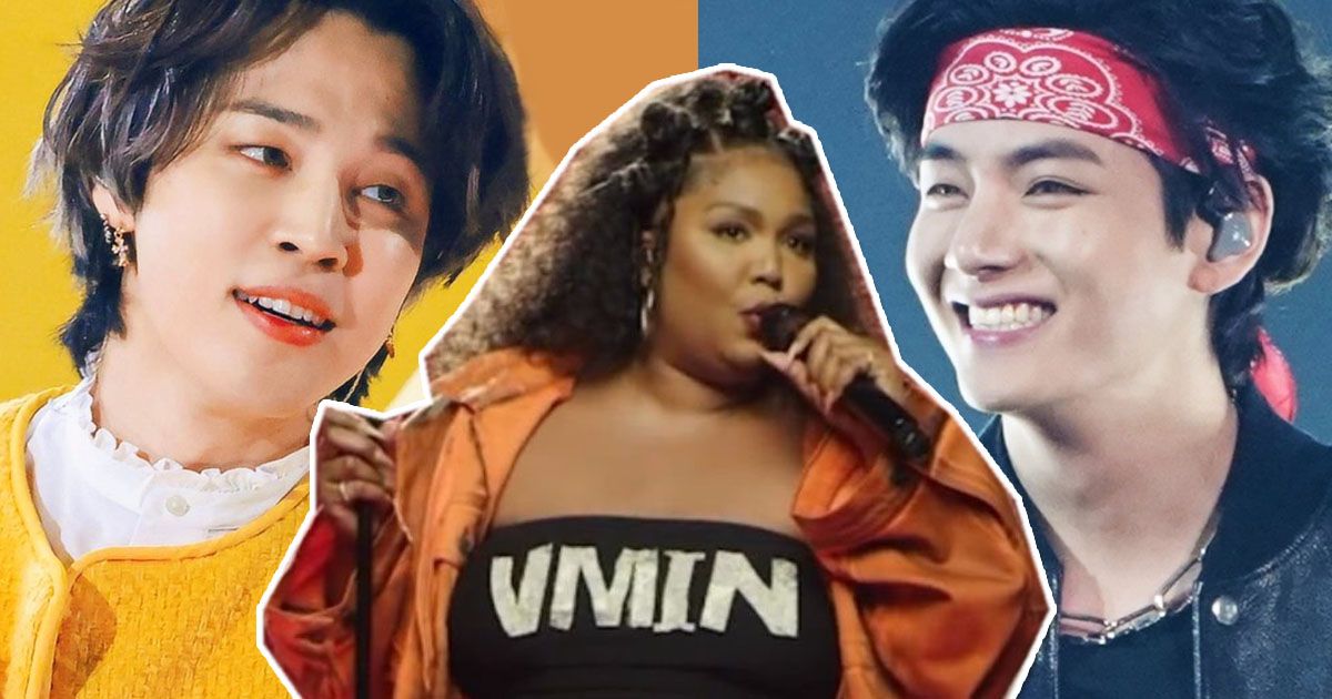 Lizzo Called Btss Jimin And V Sexy And Jimin Wants Everyone To Know