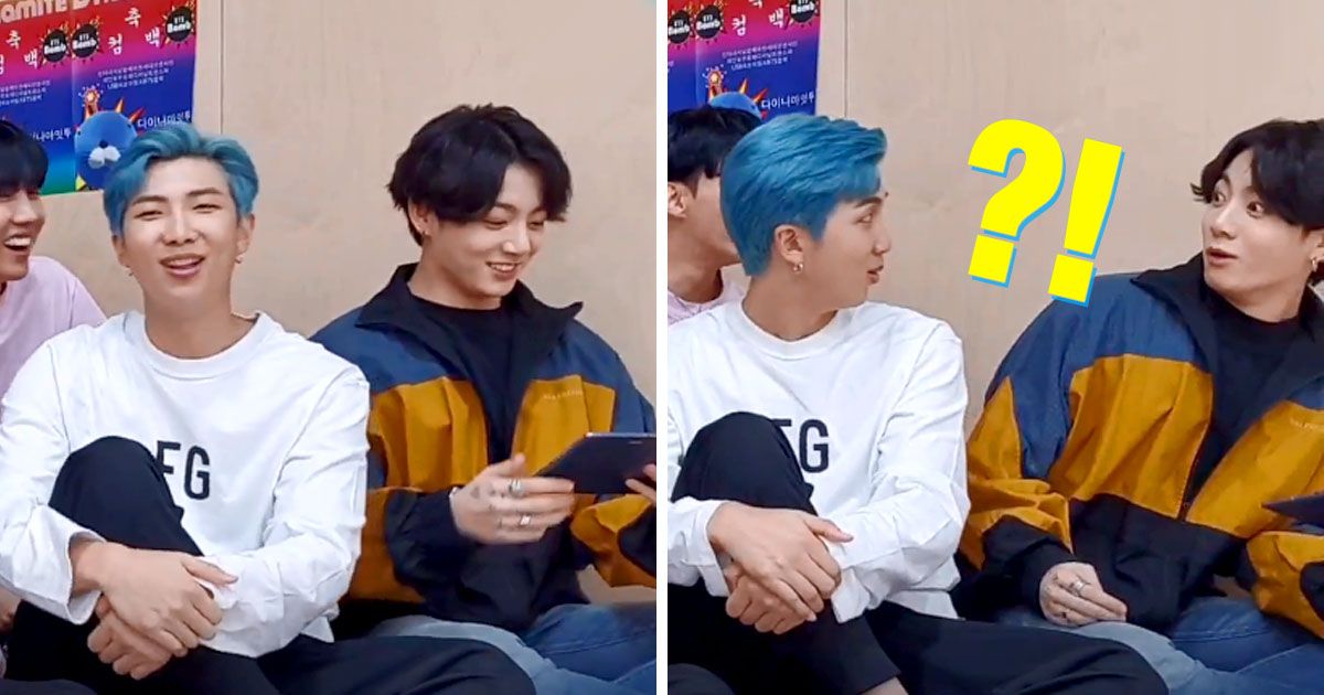 BTS's RM And Jungkook's Answer To "Marry Me?" Is Freaking Them Both Out