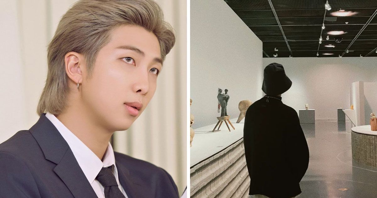 BTS's RM Is Making Major Waves In Korea's Art World - Koreaboo