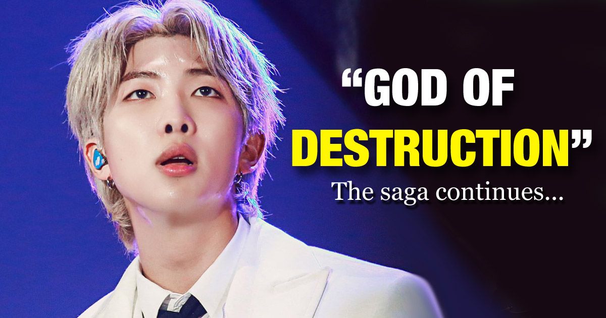 BTS's "God Of Destruction" RM Added Another Broken Item To His List