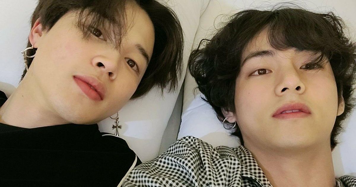 Here's The Story Behind BTS's Jimin And V's Famous "Vmin" Selfie