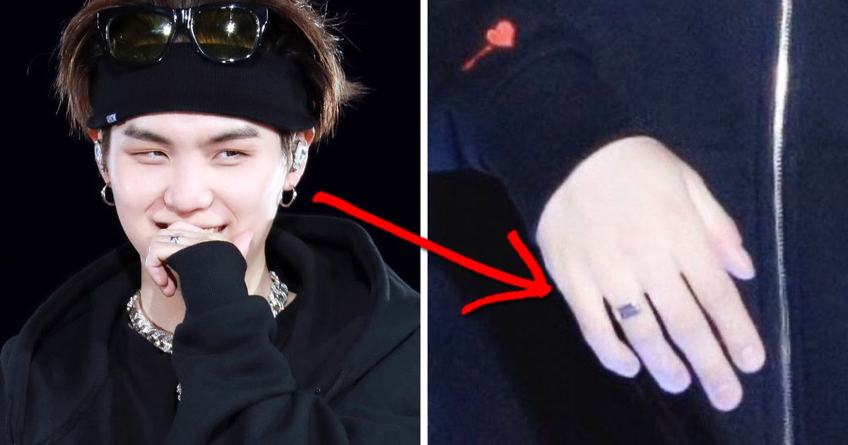 Suga Left His Fourth Finger Empty For ARMY, As He Promised - Koreaboo