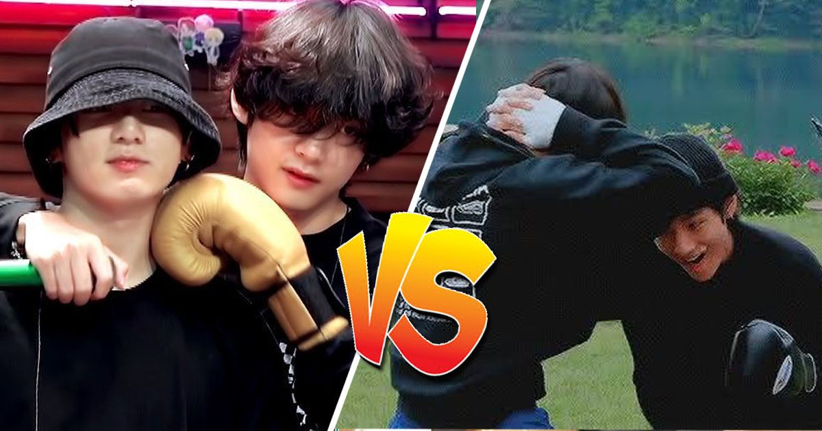 BTS's "Taekook" Boxing Match — Here's How It Will Go Down, According To ...