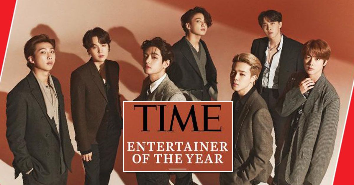 BTS Chosen As TIME's "2020 Entertainer Of The Year" - Koreaboo