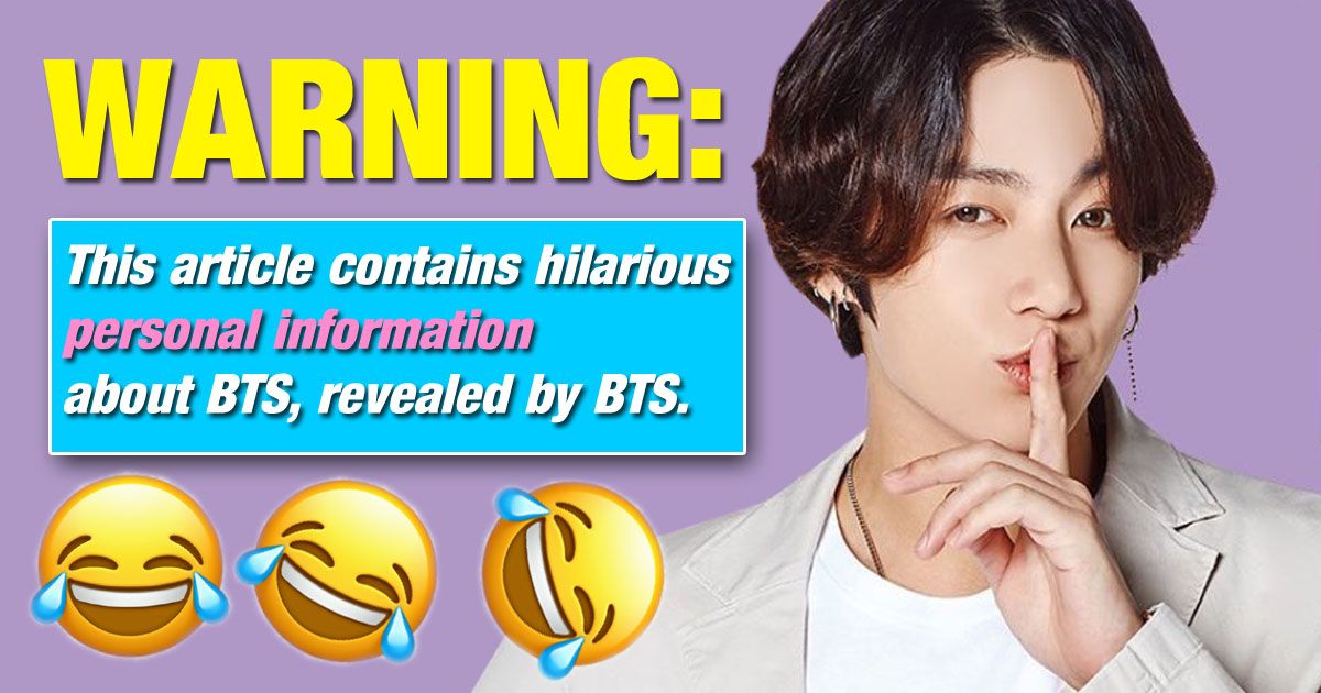 10 Of BTS's Most Hilarious TMI Moments Of All Time