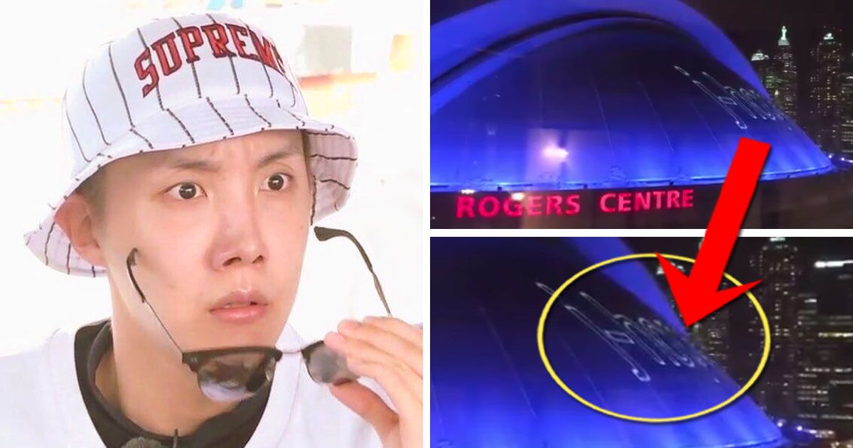 BTS's Names Mysteriously Light Up The Rogers Centre In Toronto