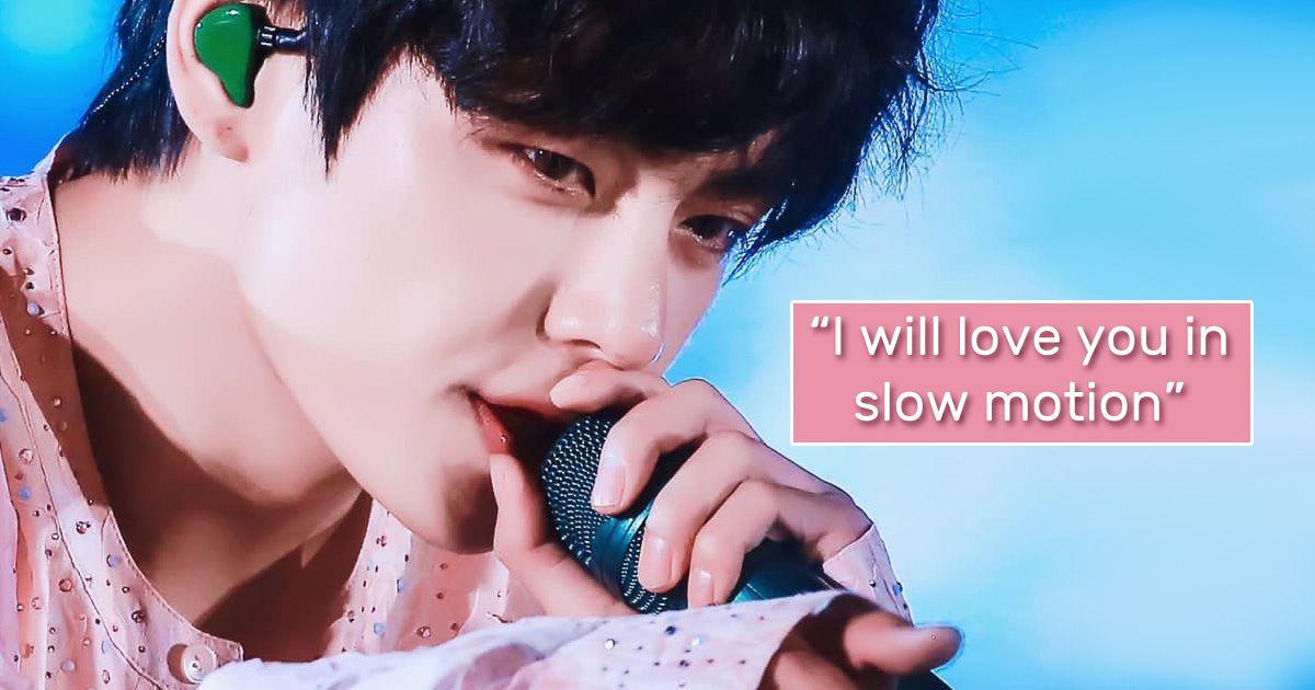 BTS's V Just Made Up A New English Song On The Spot, And It's Beautiful