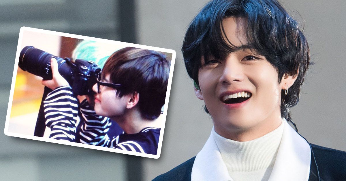 BTS's V Once Borrowed His Fansite's Camera, Here's What Happened To His ...