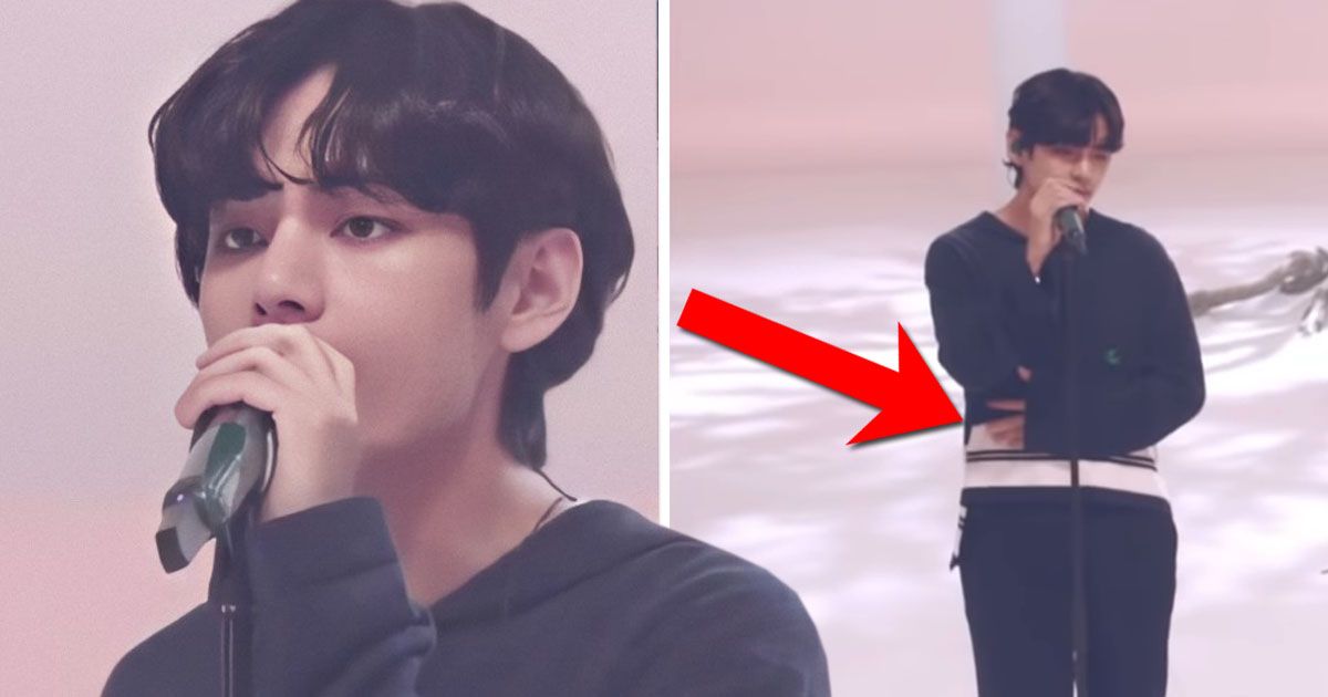 BTS's V Reassures Fans About Feeling Sick During "Your Eyes Tell"