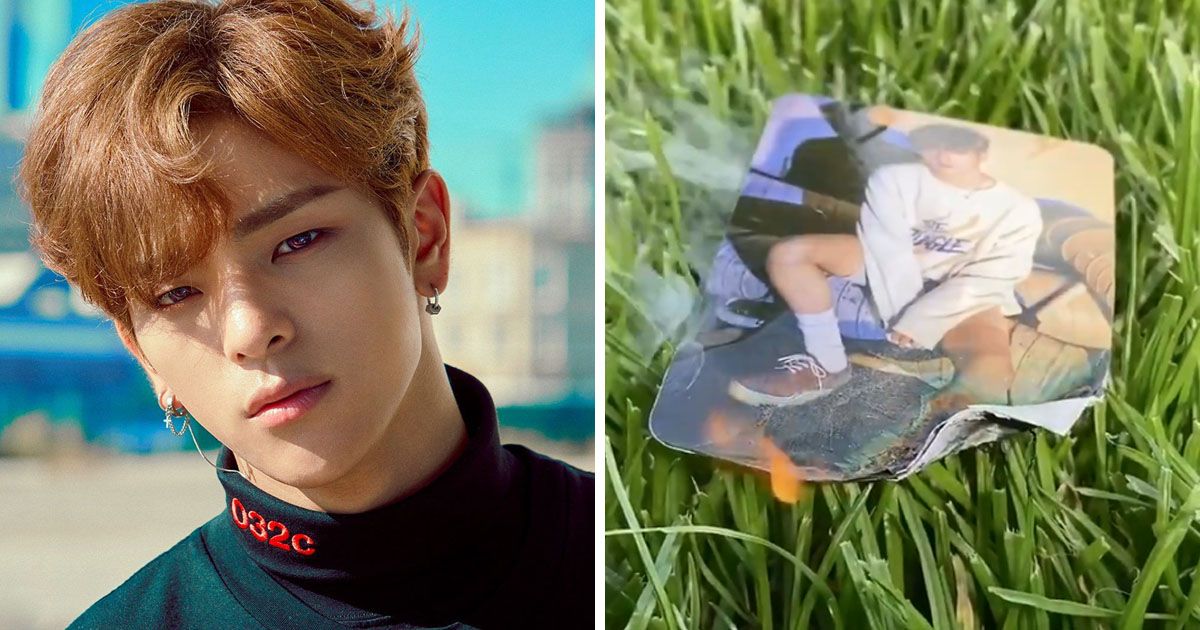 Ex-Fans Of Kim Woojin Are Destroying Their Merch In Light Of His Scandal