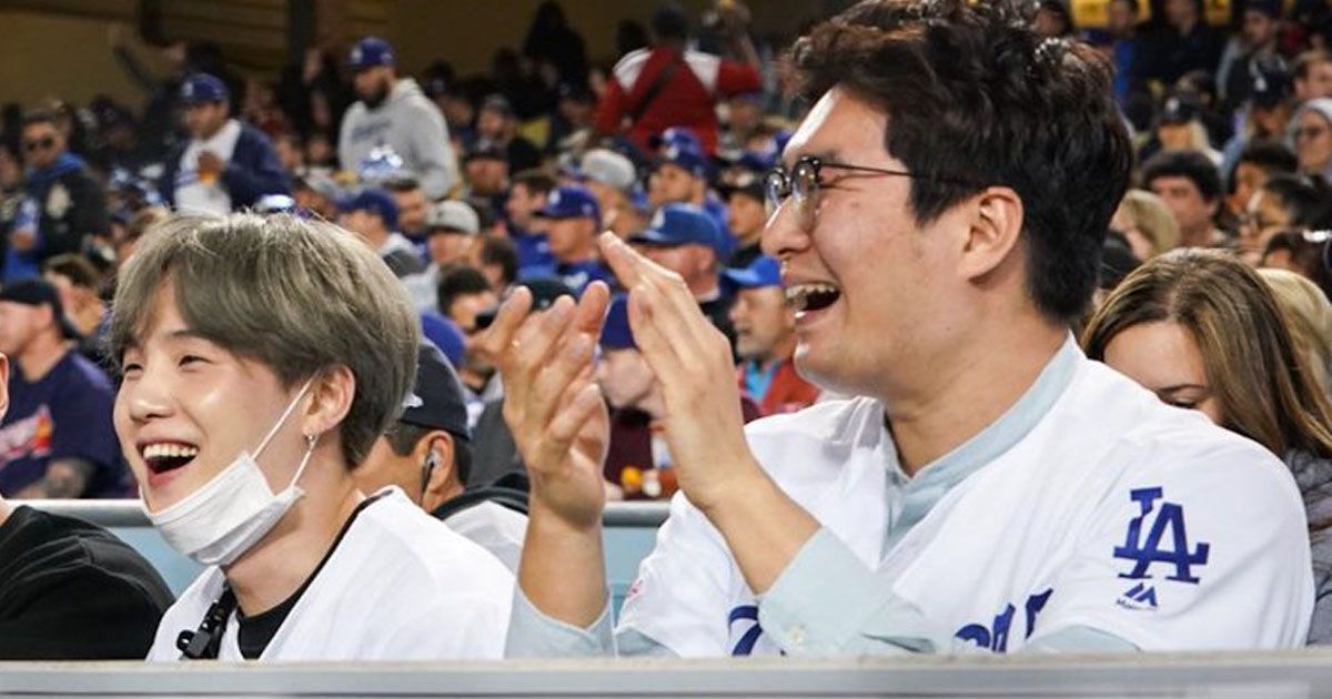 BTS's Manager Sejin Trends After Attending An LA Dodgers Game With Suga