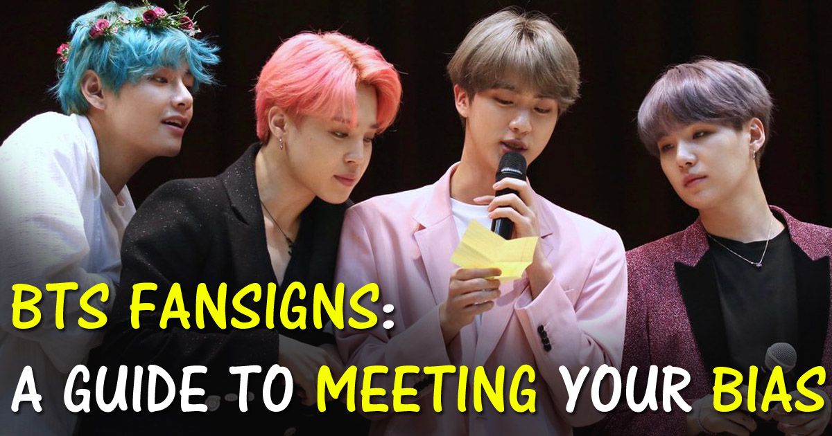 Getting Into A BTS Fan Sign Is Harder Than Getting Into College, Here's ...
