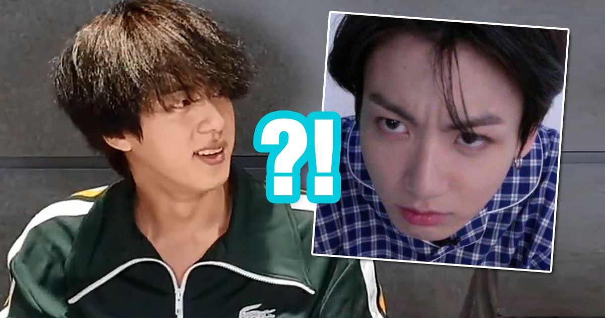 BTS's Jin Drops A New TMI About Jungkook...Who Was Just Minding His Own Business - Koreaboo