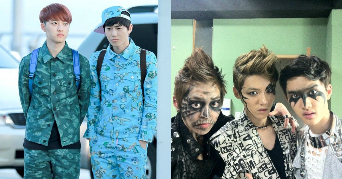 15 EXO Fashion Disasters That Will Haunt The Members And EXO-Ls Forever - Koreaboo