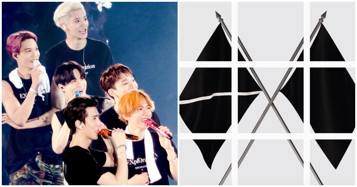 EXO Amp Up The Excitement With Brand New Logo That Has Fans Guessing ...