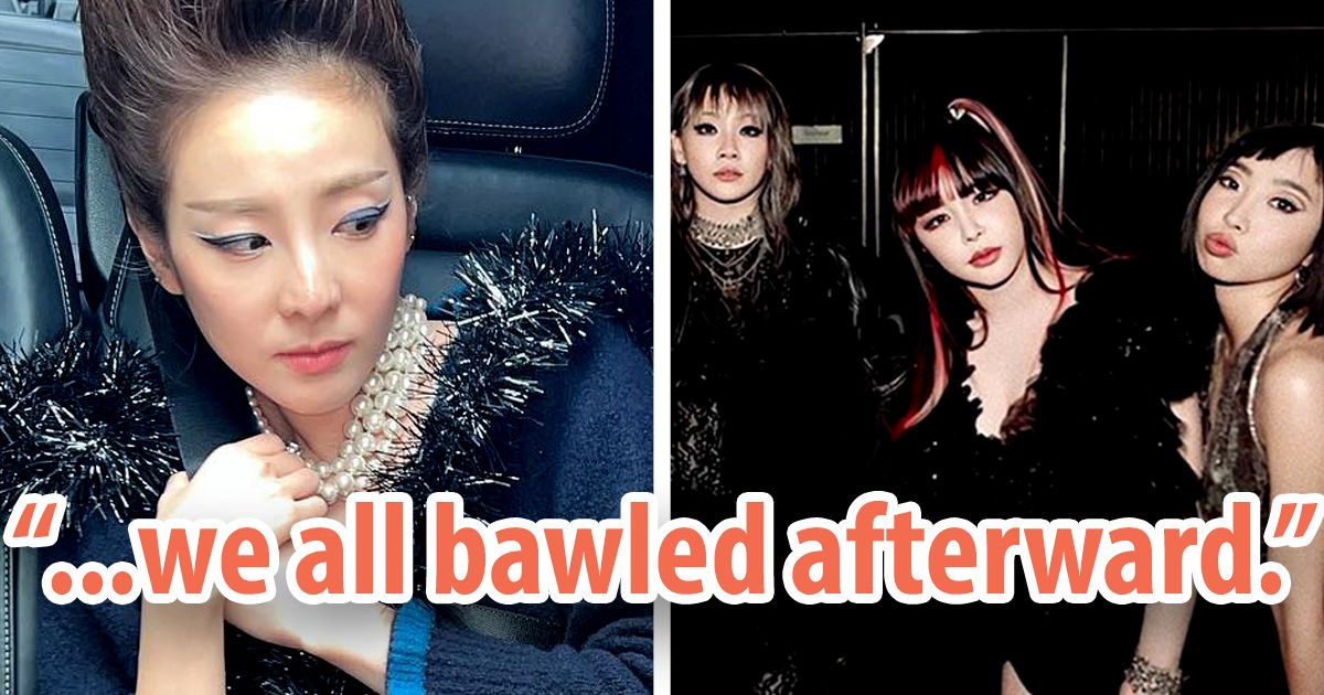The Heartbreaking Reason 2NE1 Cried Right After Their "Coachella ...