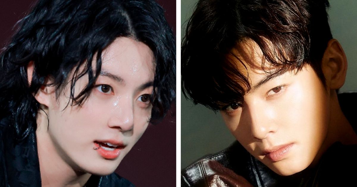BTS's Jungkook And ASTRO's Cha Eunwoo Both Wore See-Through Shirts But Served Totally Different ...