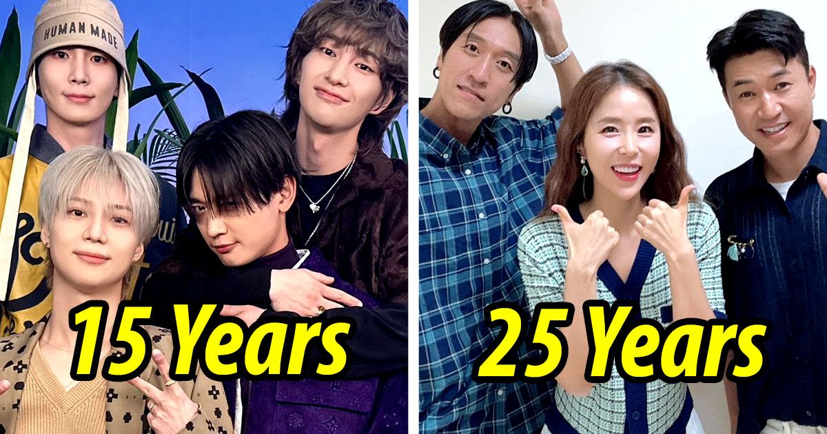 Only 9 Active K-Pop Groups Have Stayed Together For 15+ Years - Koreaboo