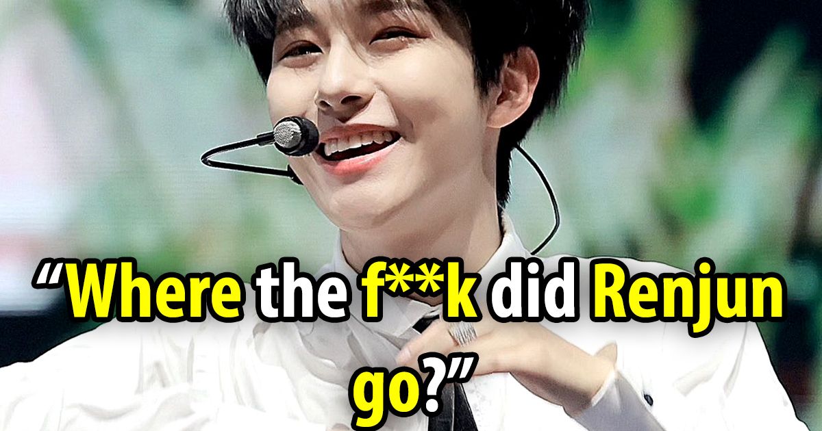 NCT DREAM's Renjun Disappeared So Smoothly On Stage That Everyone Was ...