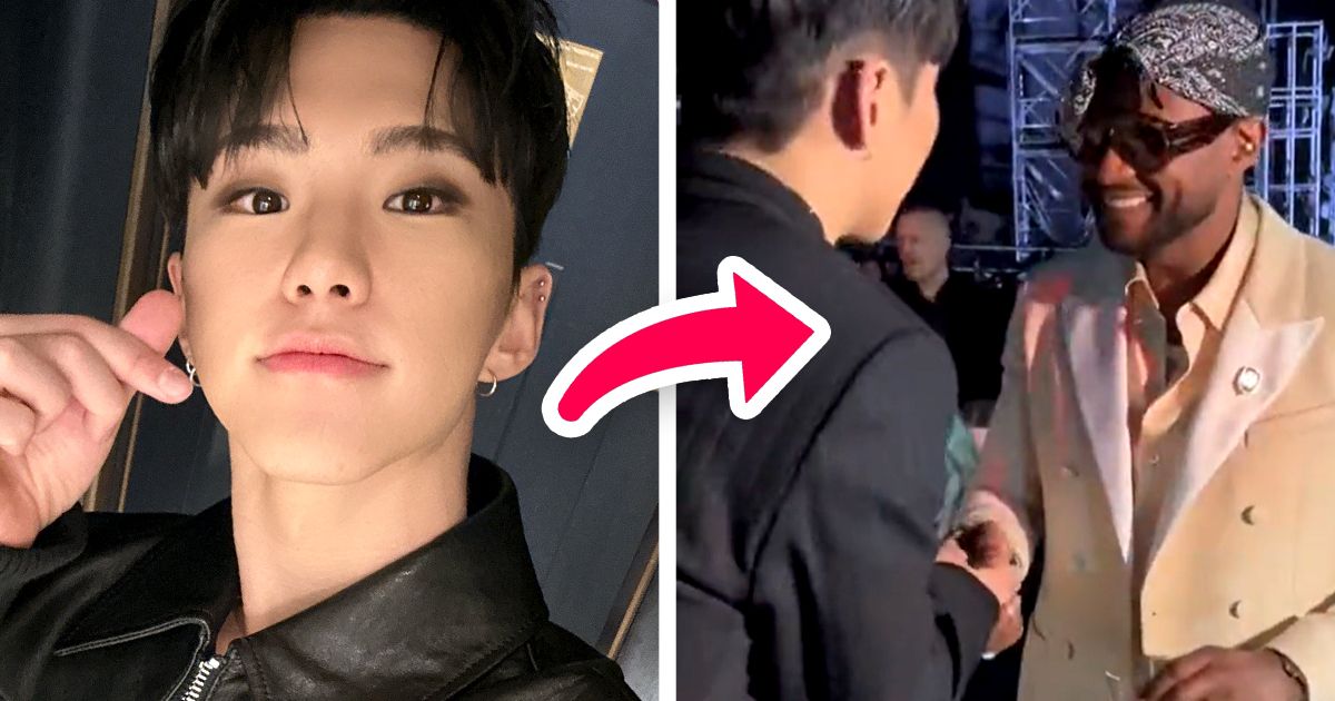 Fans Weren't The Only Ones Shook By SEVENTEEN Hoshi's Interaction With Usher - Koreaboo